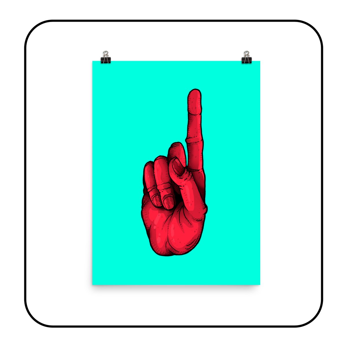 Number One Poster 18x24in | LillyBomb