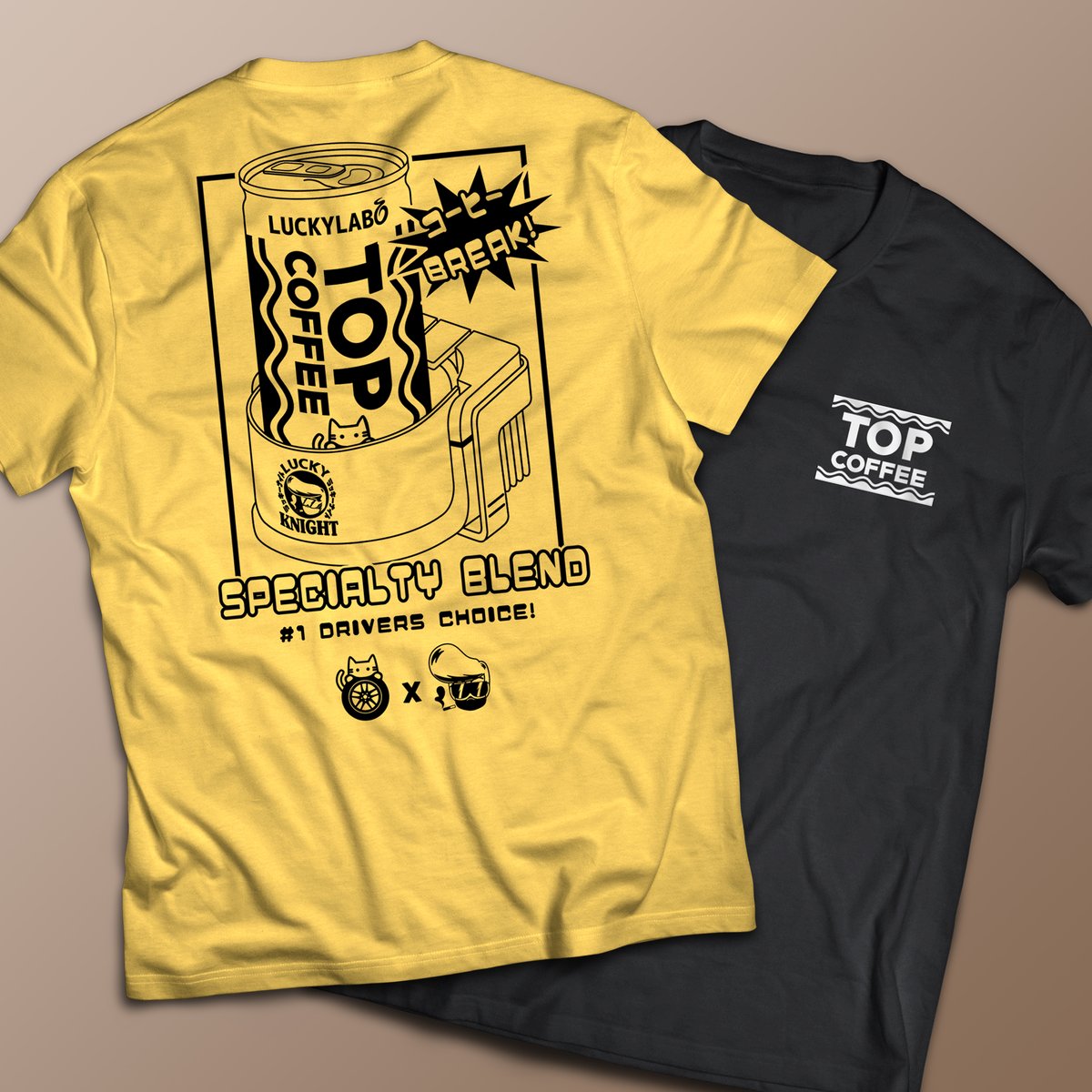 Top Coffee Collab Shirt | Lucky Knight ラッキーナイト