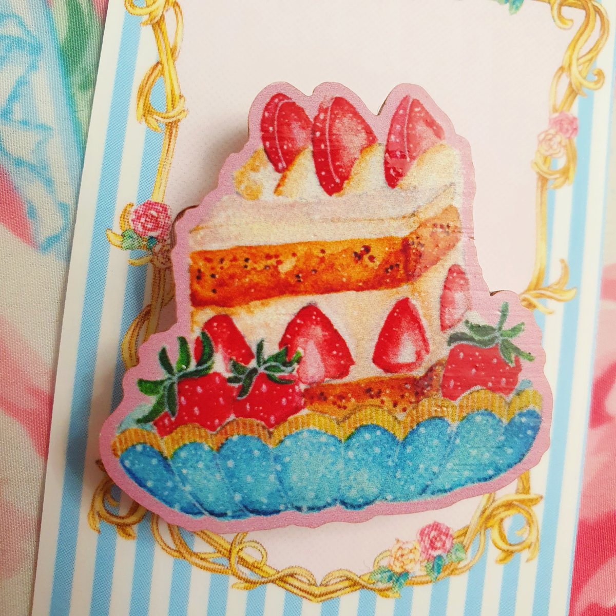 Tiny Teacup Treats - Strawberry Shortcake Delight / The Decora Factory