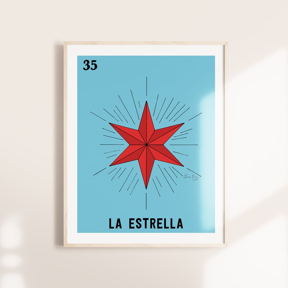 'La Estrella' Print | Palante Works