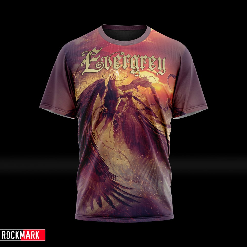 Evergrey "Escape of The Phoenix" Allover T-shirt | ROCK MARK MERCH EUROPE