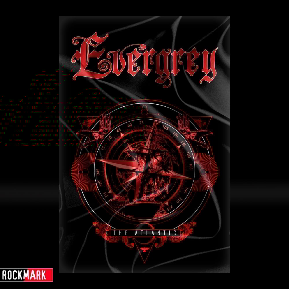 Evergrey "The Atlantic" Black Textile Poster Flag | ROCK MARK MERCH EUROPE