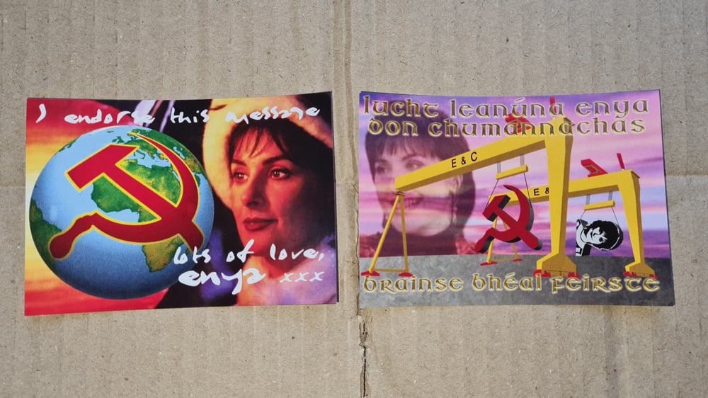 Enya Fans 4 Communism Stickers (7 designs) | Bastardo Sports
