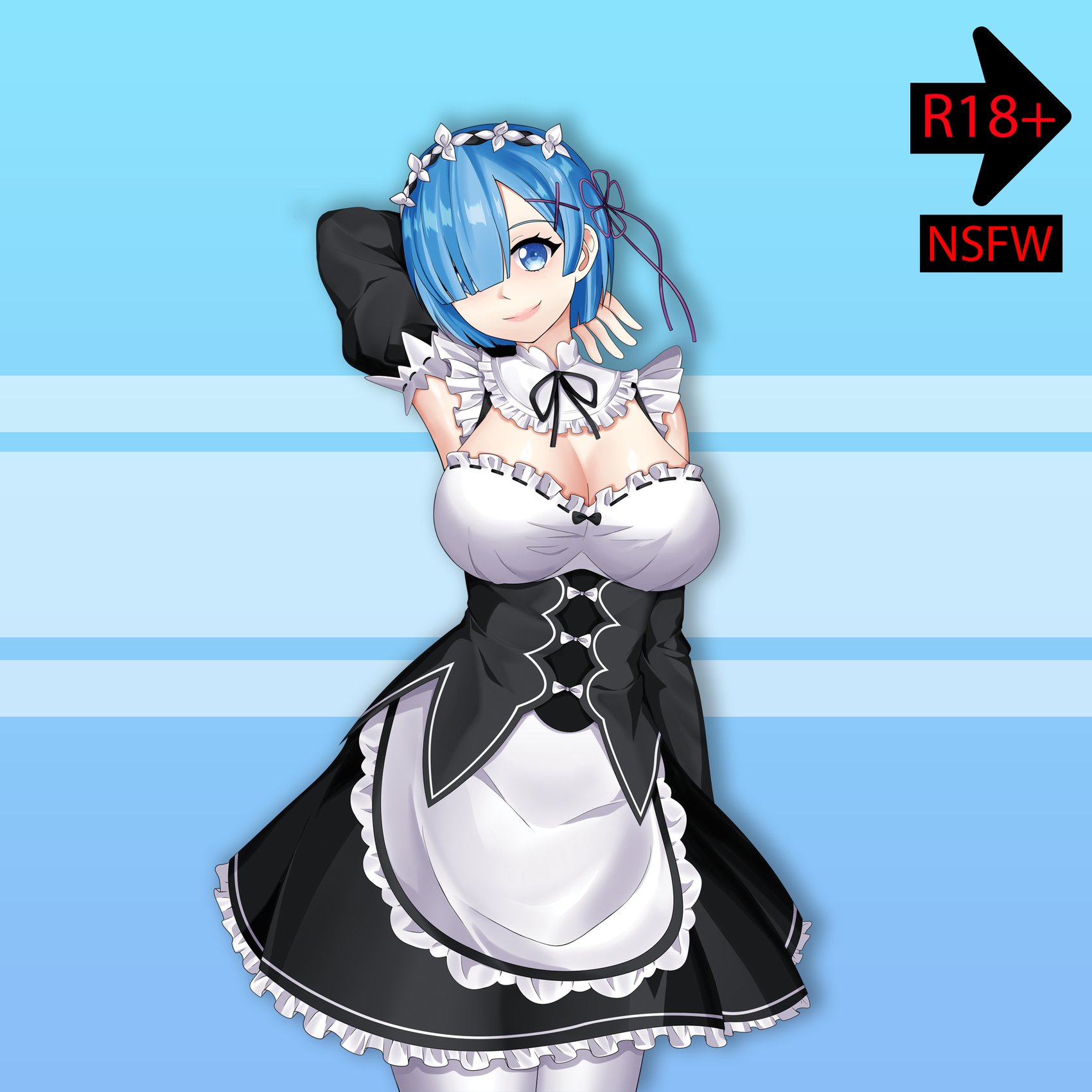 thicc Rem (re:Zero) - [SAFE & NSFW version] | KYU LEGEND
