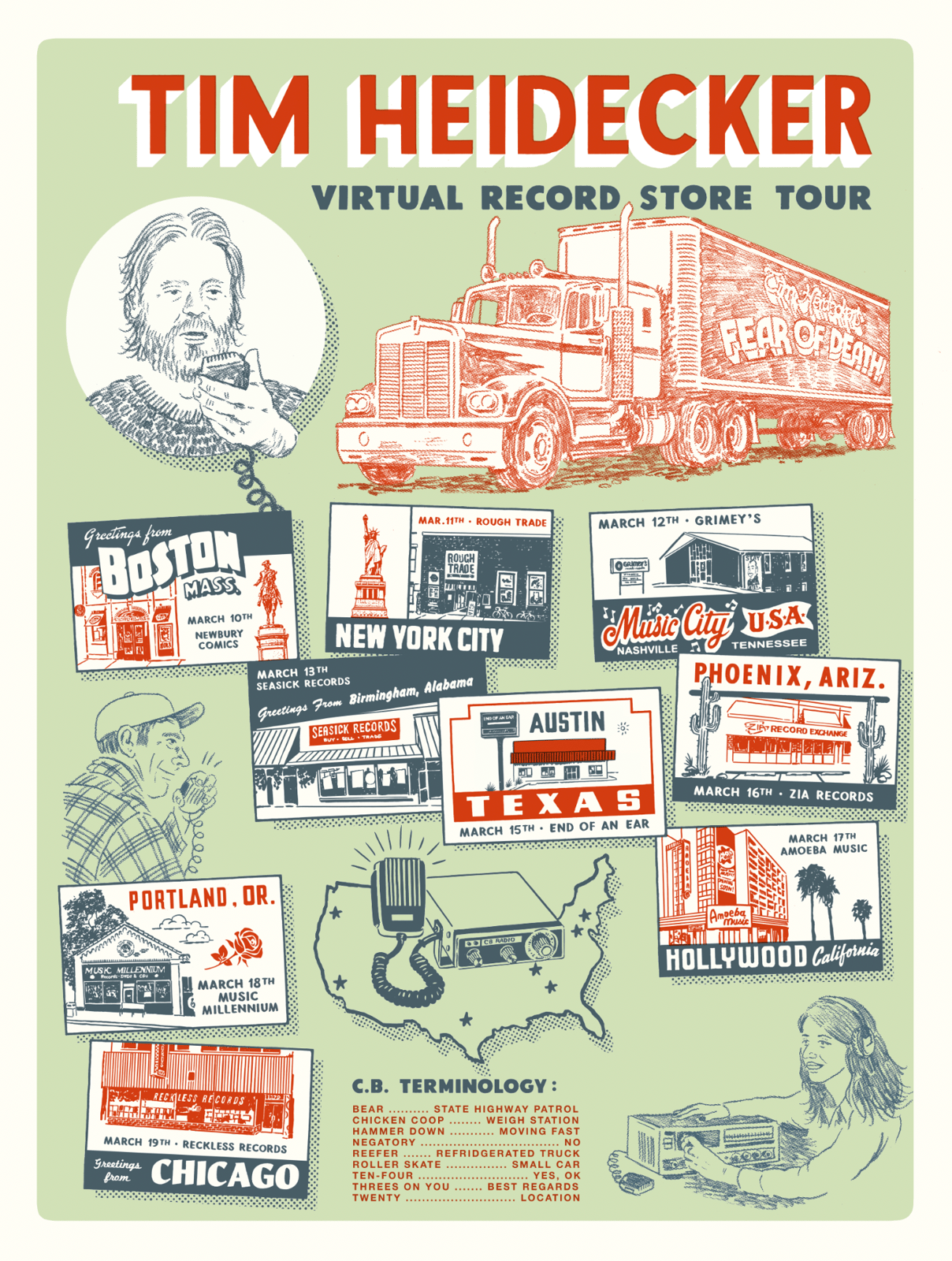 Tim Heidecker - Virtual Tour 2021 / Ryan Duggan
