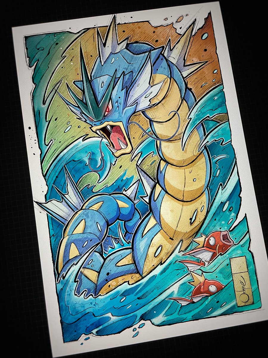 Ochre Fox — Gyarados [Shiny Red Gyarados]