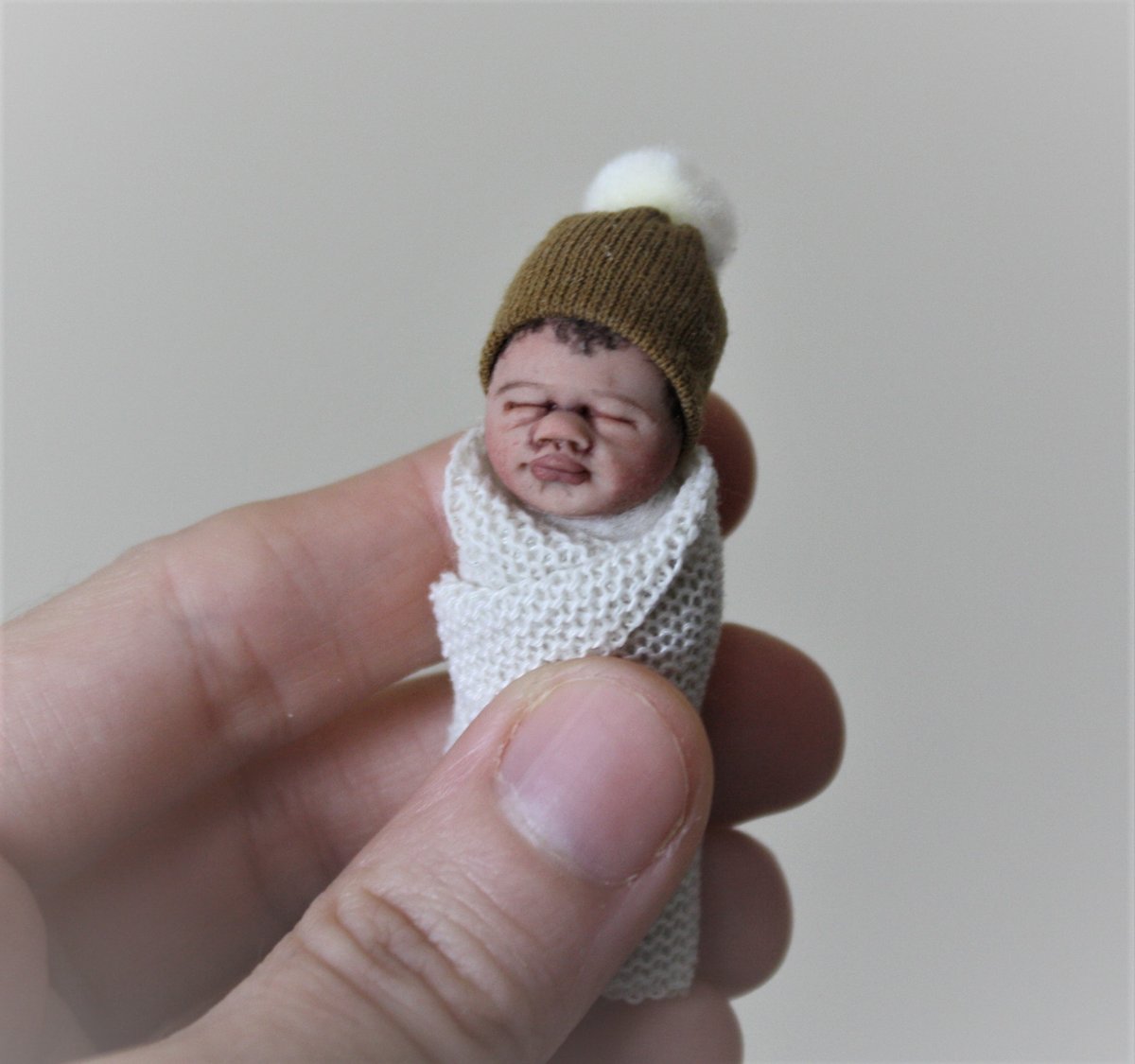 1:6 OOAK Miniature Bundle Baby Boy #5 | YivArtDolls