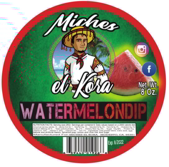 Watermelon Tamarindo Dip | Miches El Kora