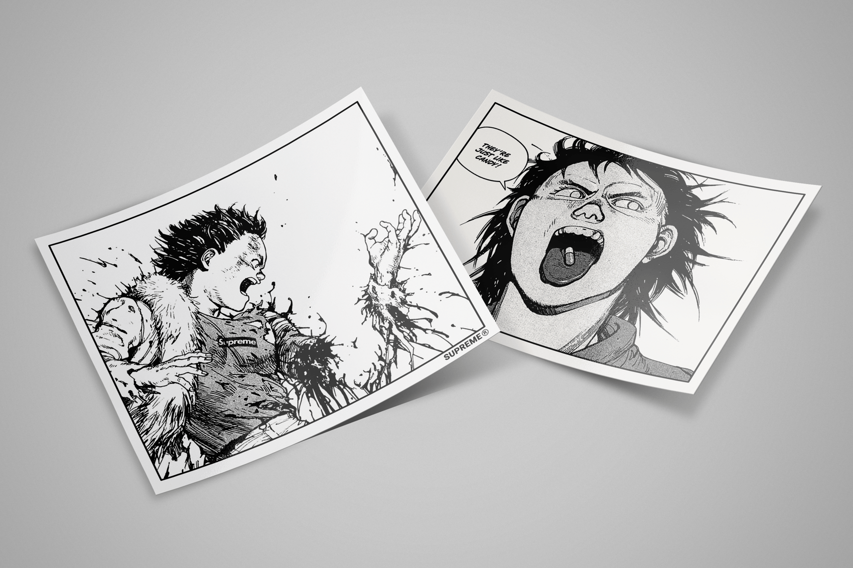 Akira Anime Supreme Sticker Pack, Limited Edition (8 pcs inside ...