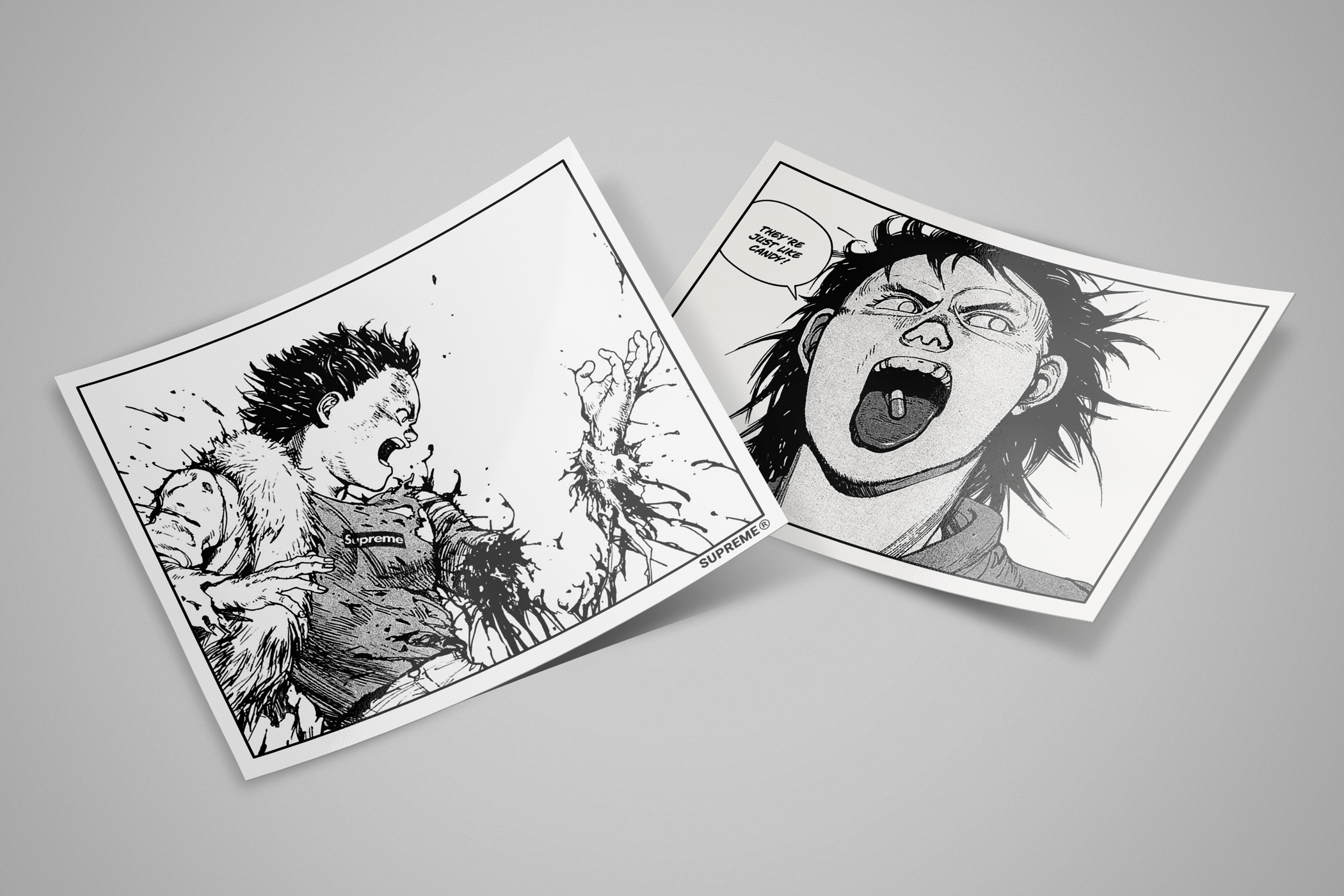 Akira Anime Supreme Sticker Pack, Limited Edition (8 pcs inside ...