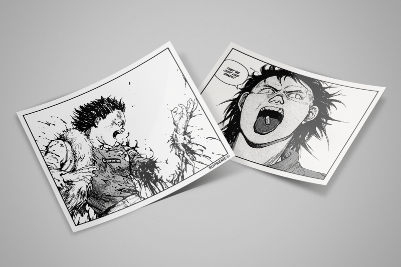 Akira Anime Supreme Sticker Pack, Limited Edition (8 pcs inside ...