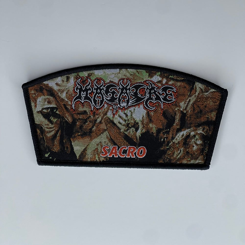 Masacre - Sacro Woven Patch | Armed With Hammers Productions
