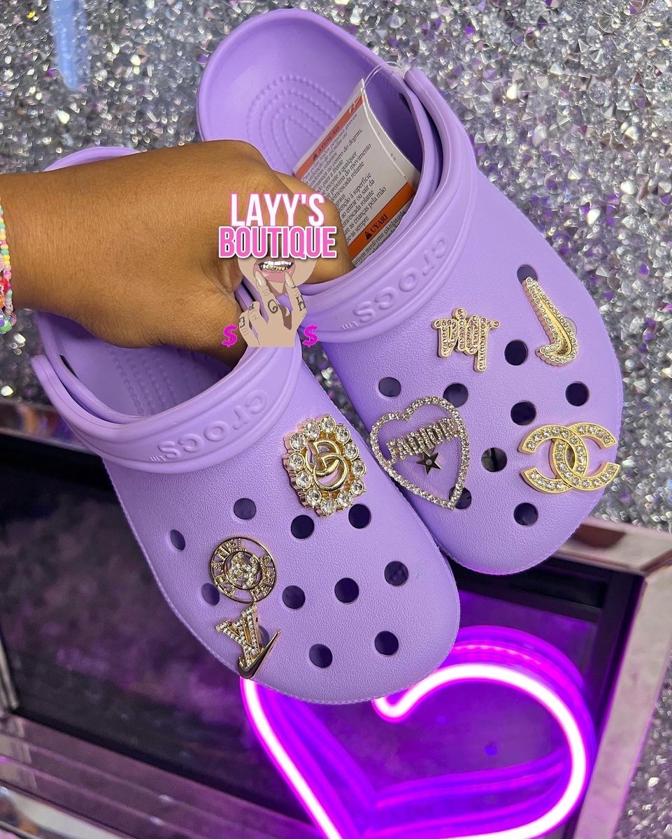 Purple Crocs | Layys Closet