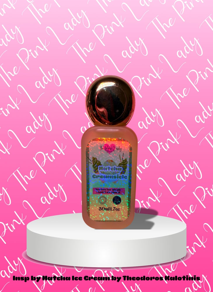Matcha Creamsicle Body Oil | The Pink Lady Skincare