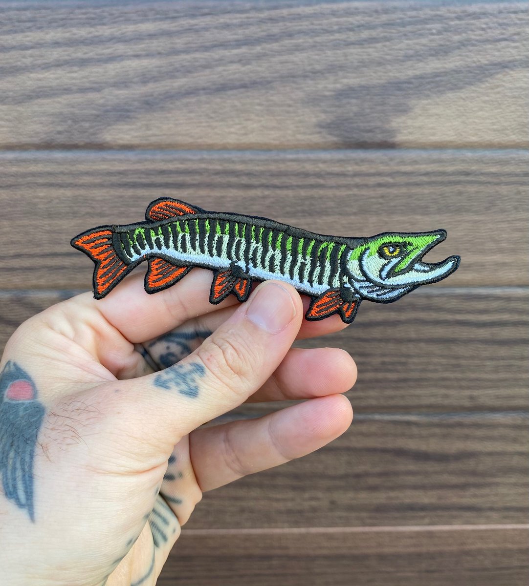 5' Inch Musky Patch | DrewLR