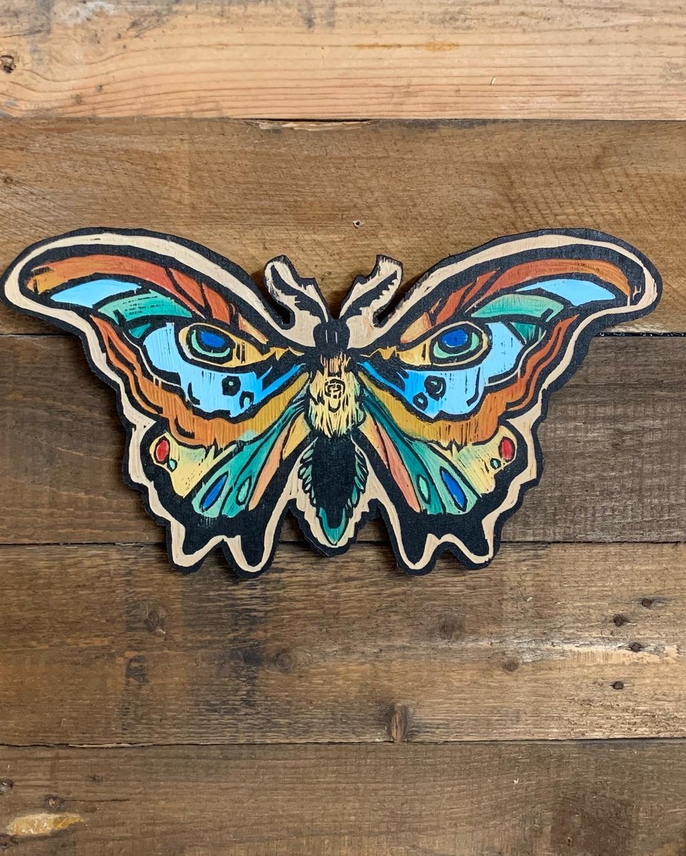 Butterfly Carving | The Woodcut