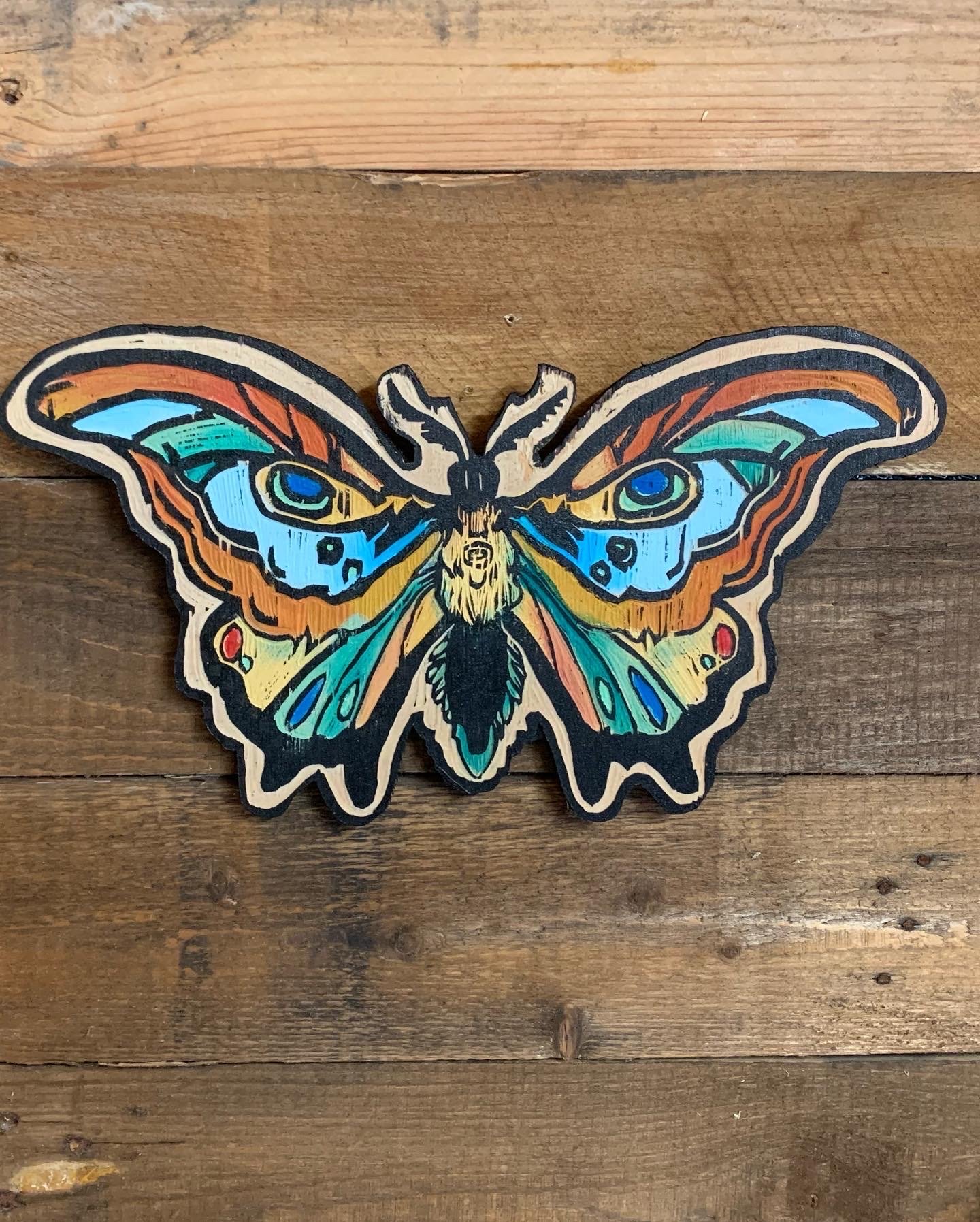 Butterfly Carving | The Woodcut