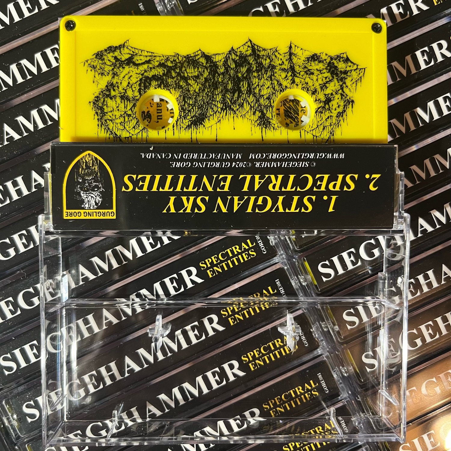 SIEGEHAMMER - "Spectral Entities" cassette | Gurgling Gore