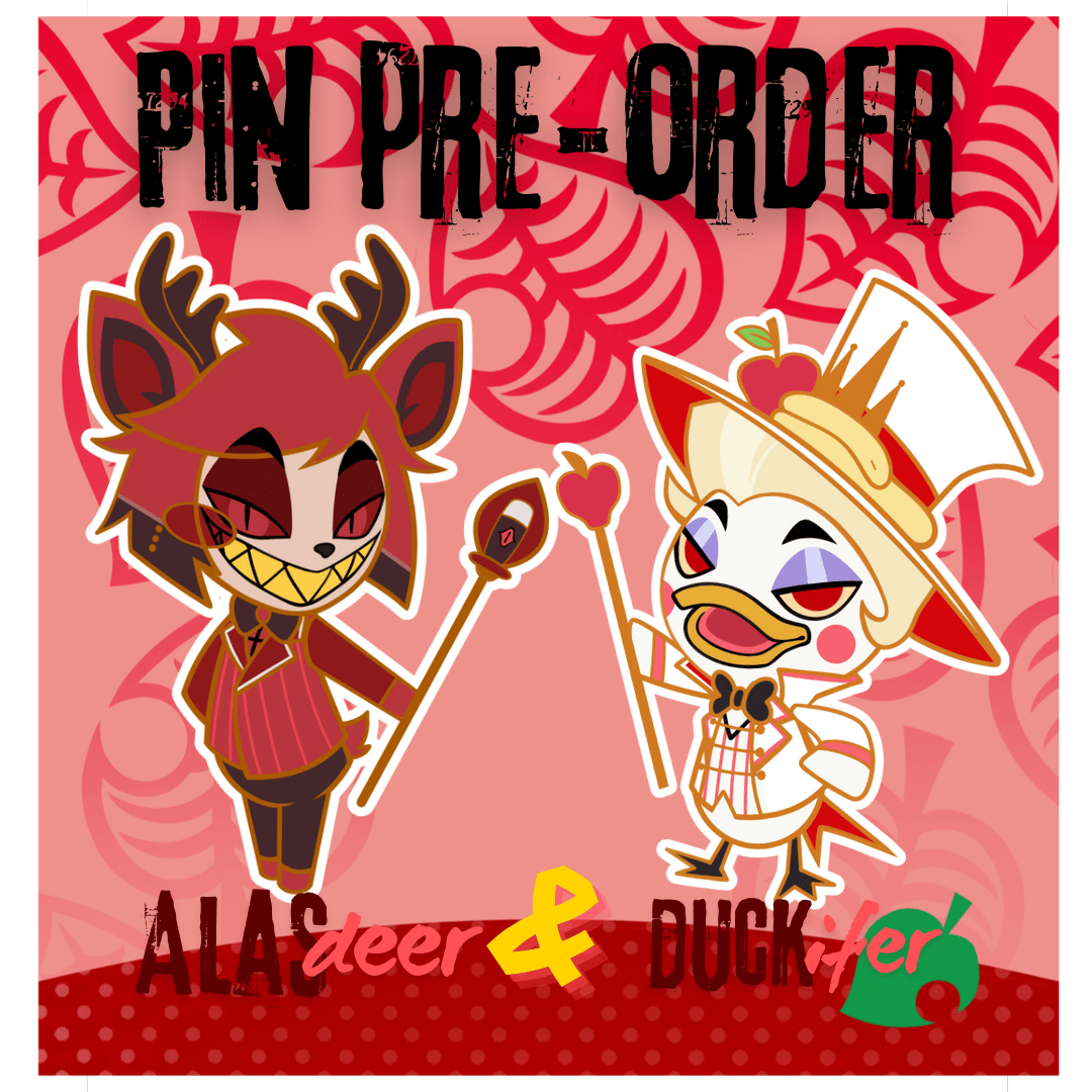 Duckcifer and Alasdeer PREORDER | Eraser-Punk