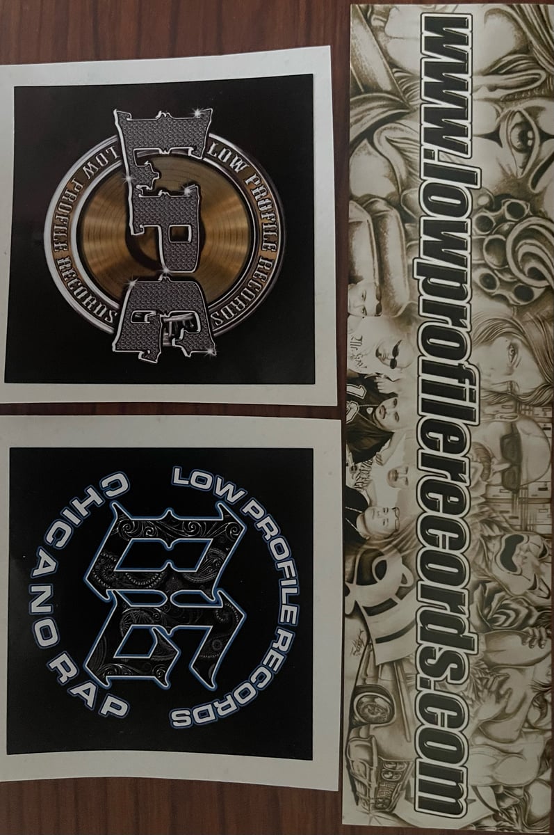 LOWPROFILE RECORDS — STICKER PACK