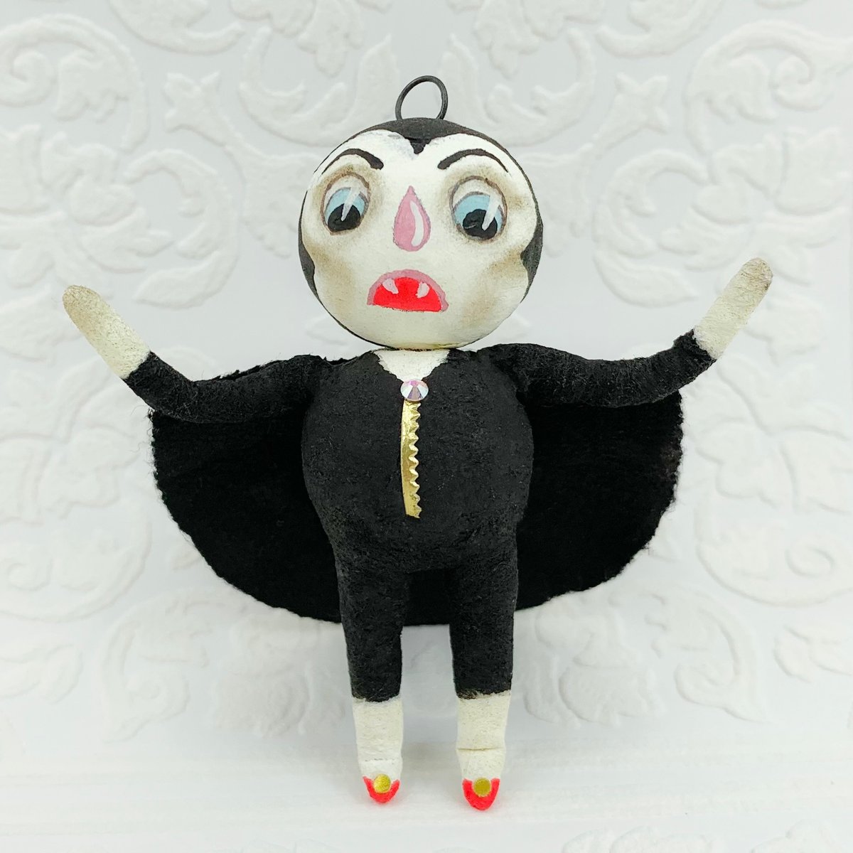 Vern the Vampire III | Spun Cotton Ornament Co.