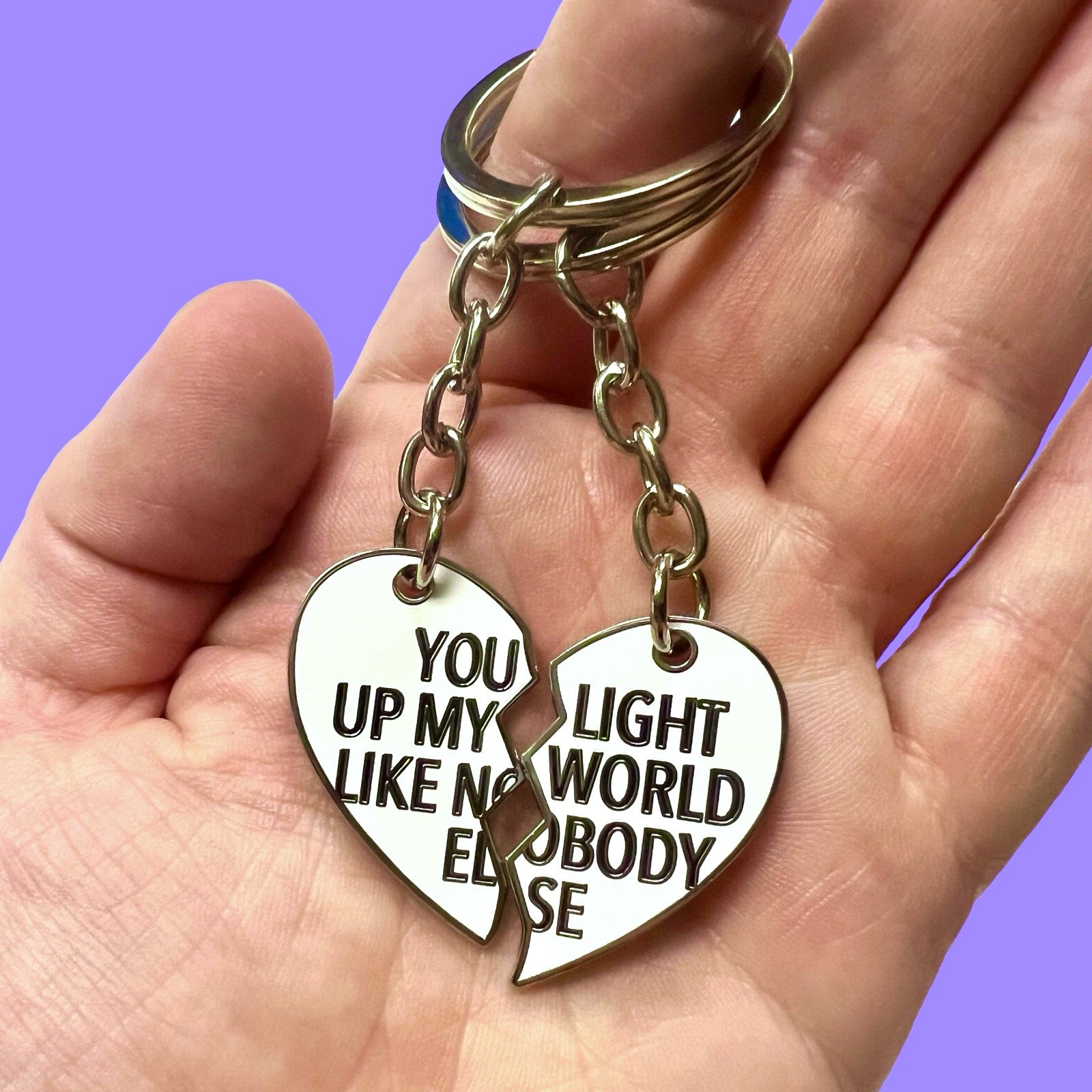 One Direction “WMYB” BFF-Keychains (Set Of 2) | Millypins