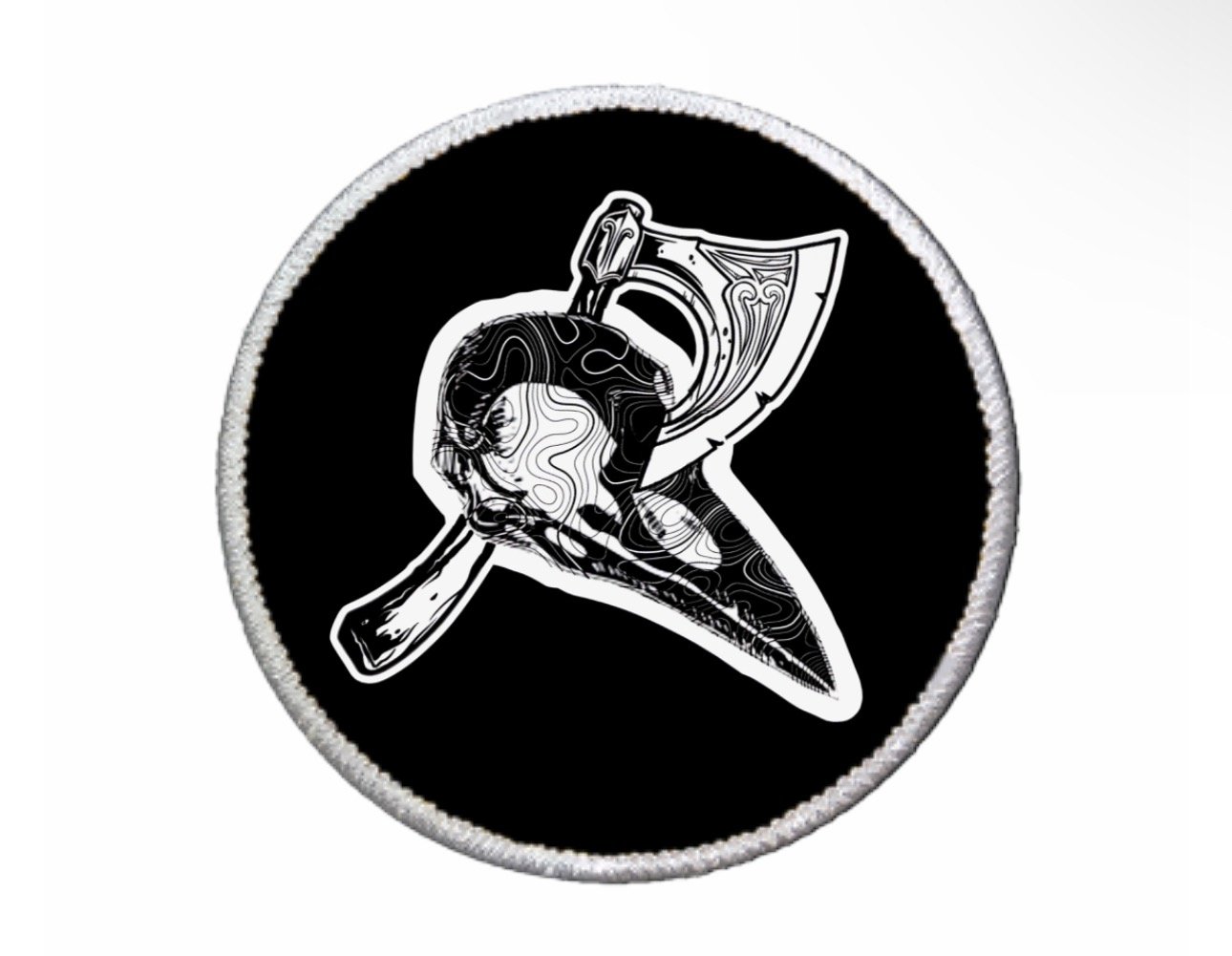 Round Raven (White Border) | TOPO EDC