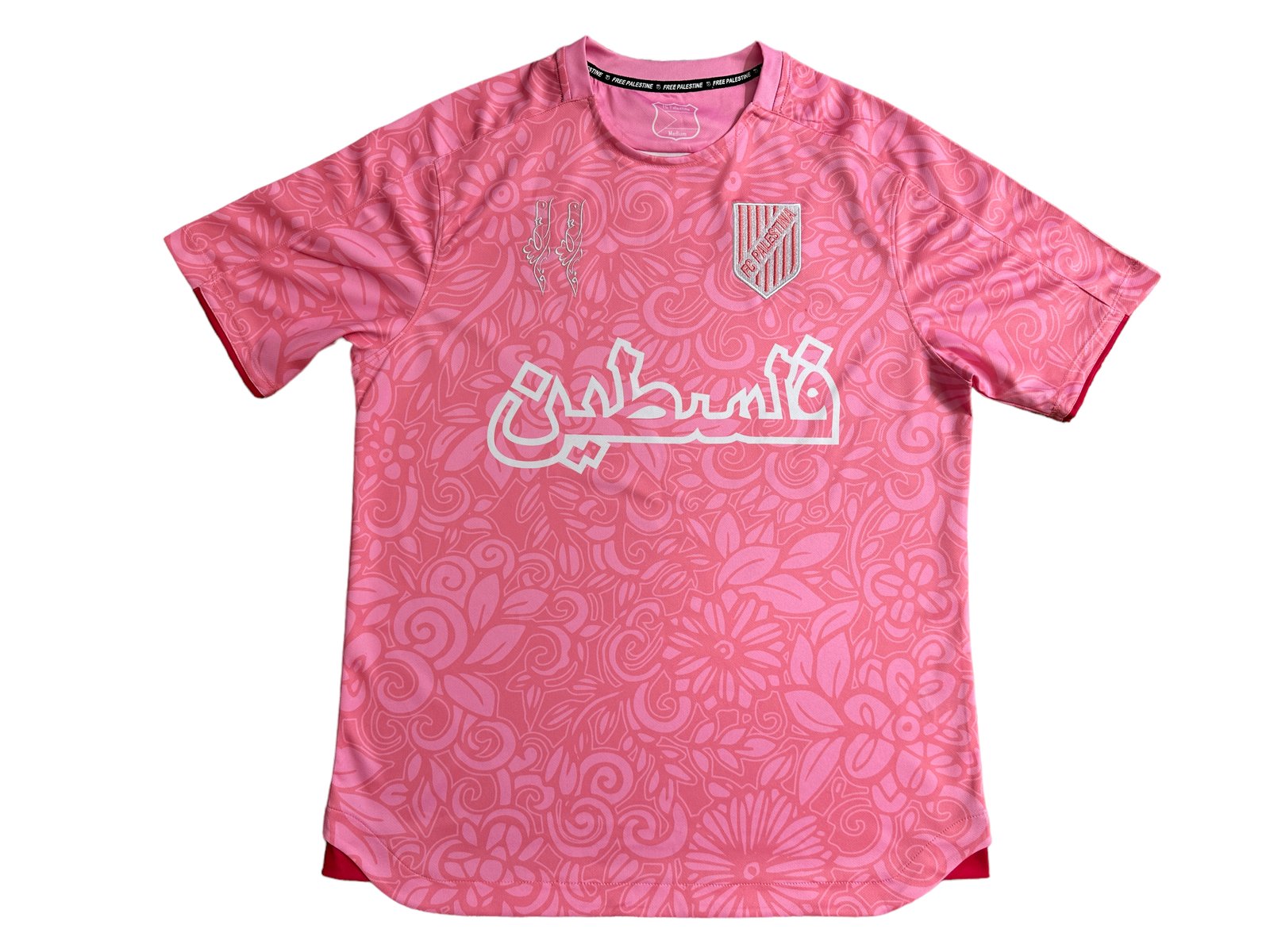 FC Palestina — FC Palestina X Farrah Azam Collab shirt (Pink)