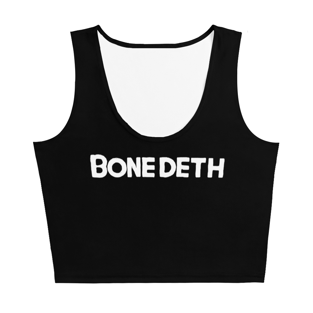 Women’s Crime Crop Tank | BONE DETH STITCHES
