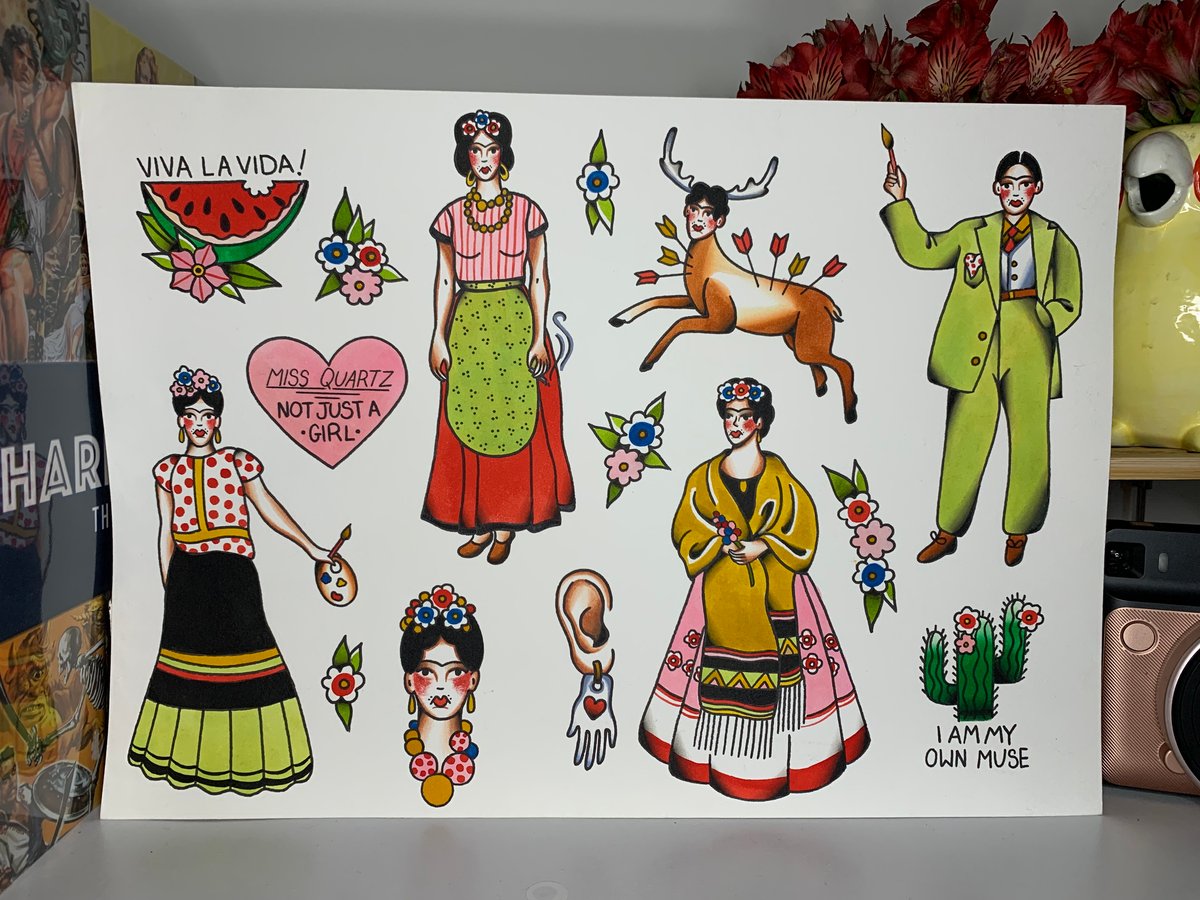 Frida Kahlo Flash | missquartz