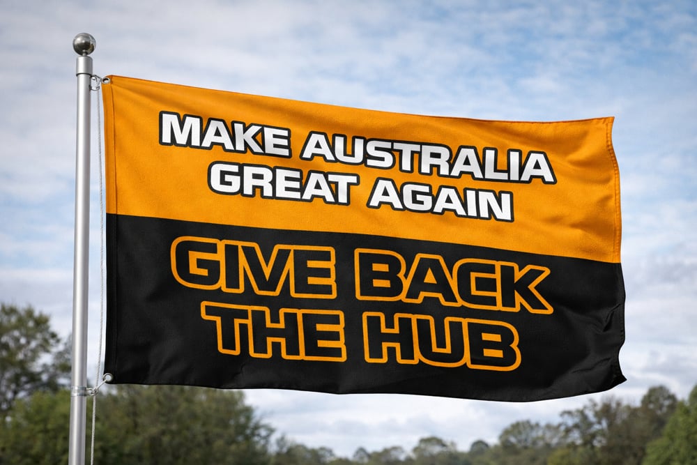 PRE ORDER- BRING BACK THE HUB FLAG | Lye Country Customs