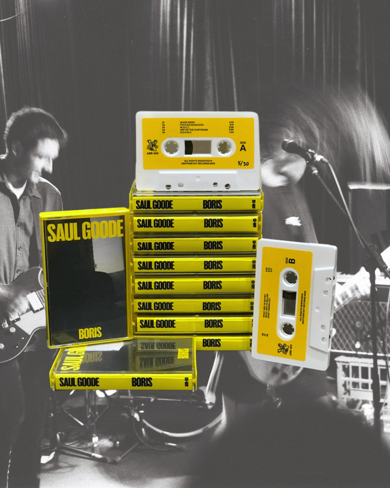 Saul Goode - BORIS Cassette | Another Rat Records