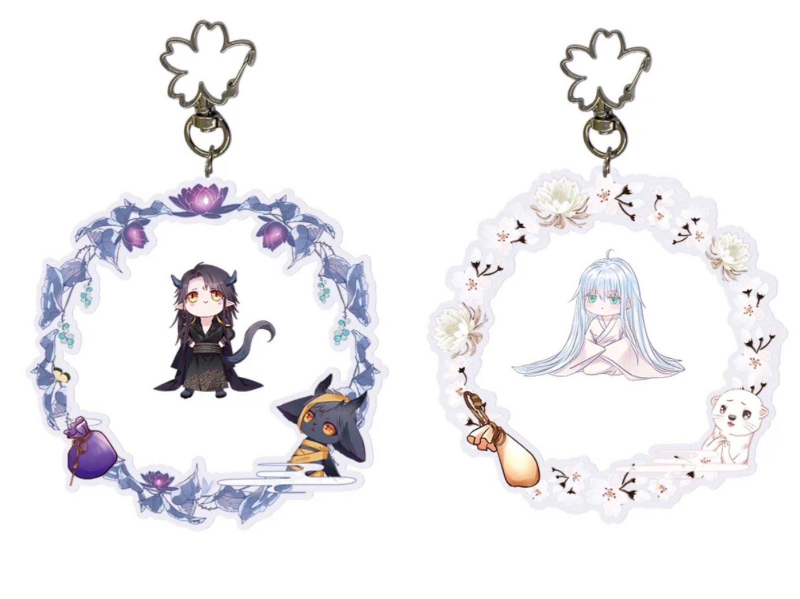 "Devil Wants To Hug" 魔尊要抱抱 OFFICIAL Acrylic Chibi Keychains Set | Lao ...