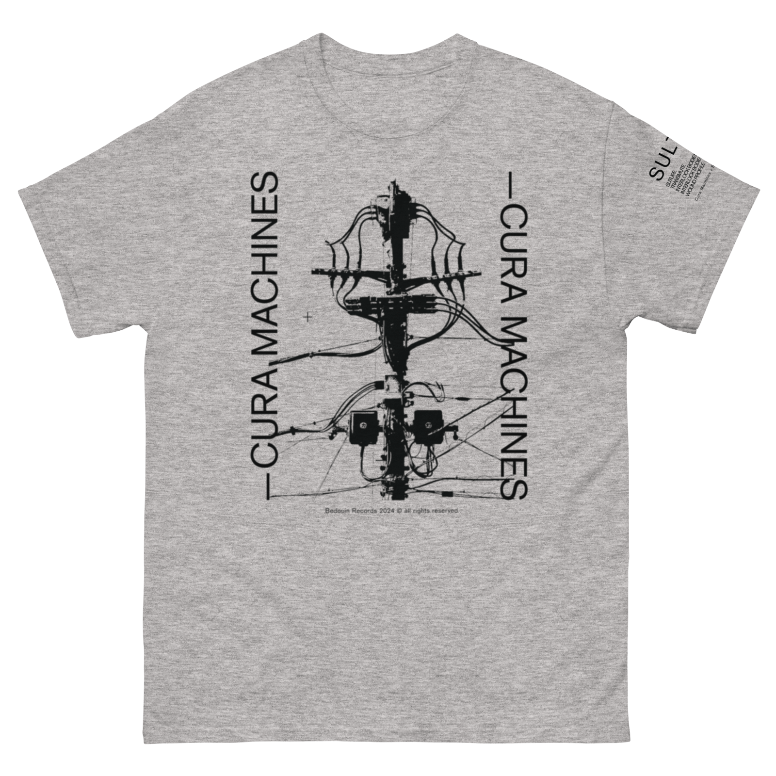 Bedouin Records | CURA MACHINES SUTURE T-SHIRT