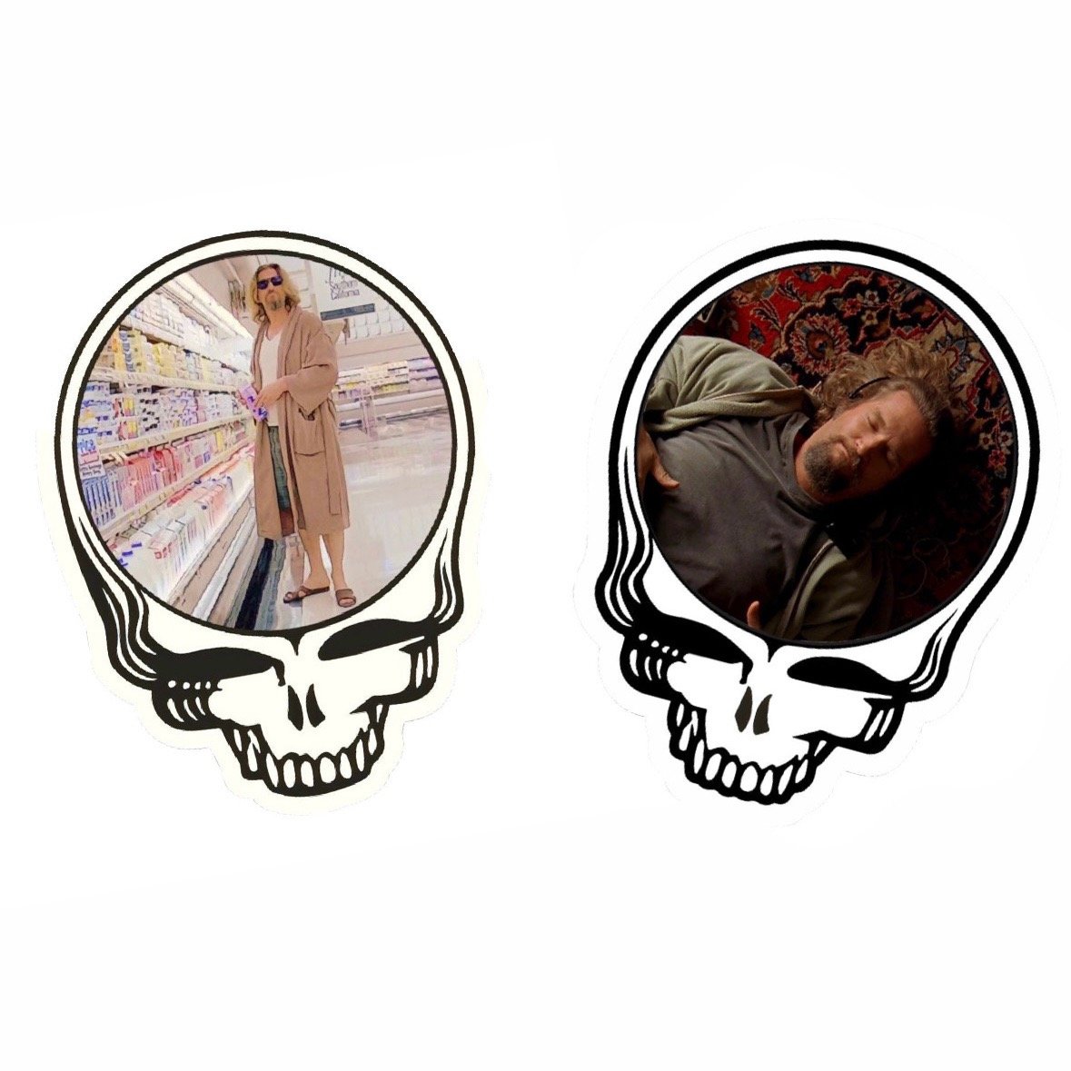 The Dude SYF 3" Sticker Pack | Grateful Wolf