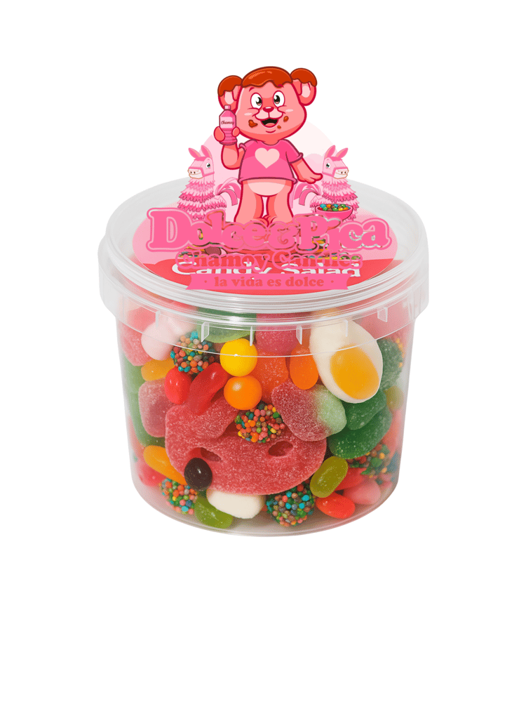 Dolce Candy Salad Mix Bucket | Dolce & Pica