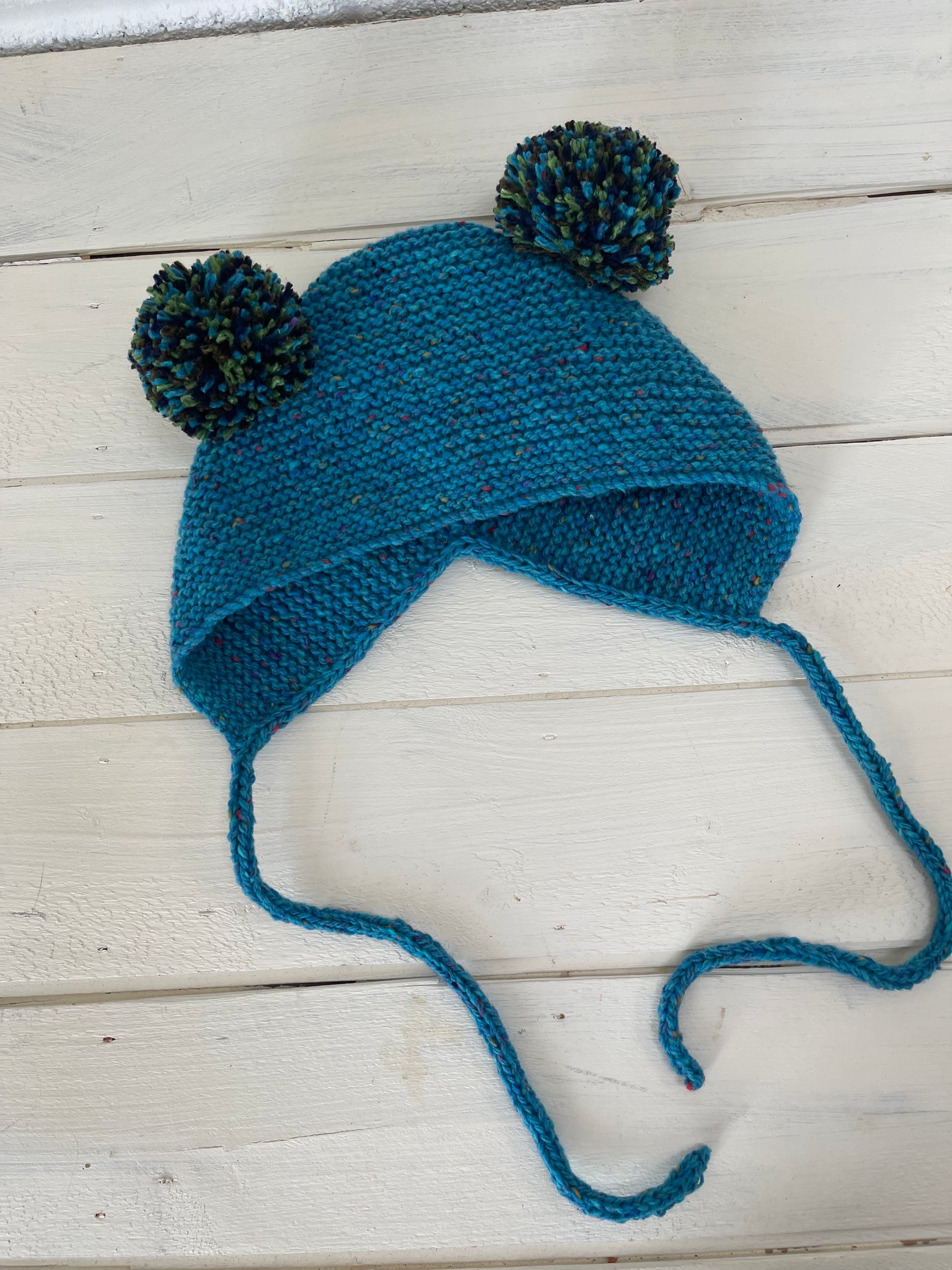 Teddy Bonnet - Hand-knit in Ireland | Bramble Green Knitwear