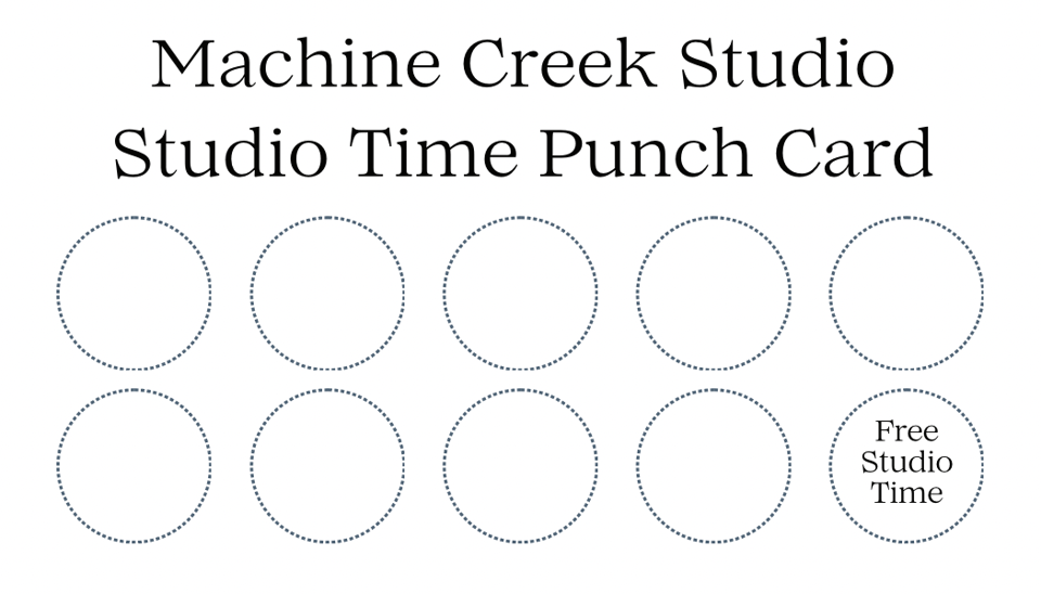 Home | Machine Creek Studio