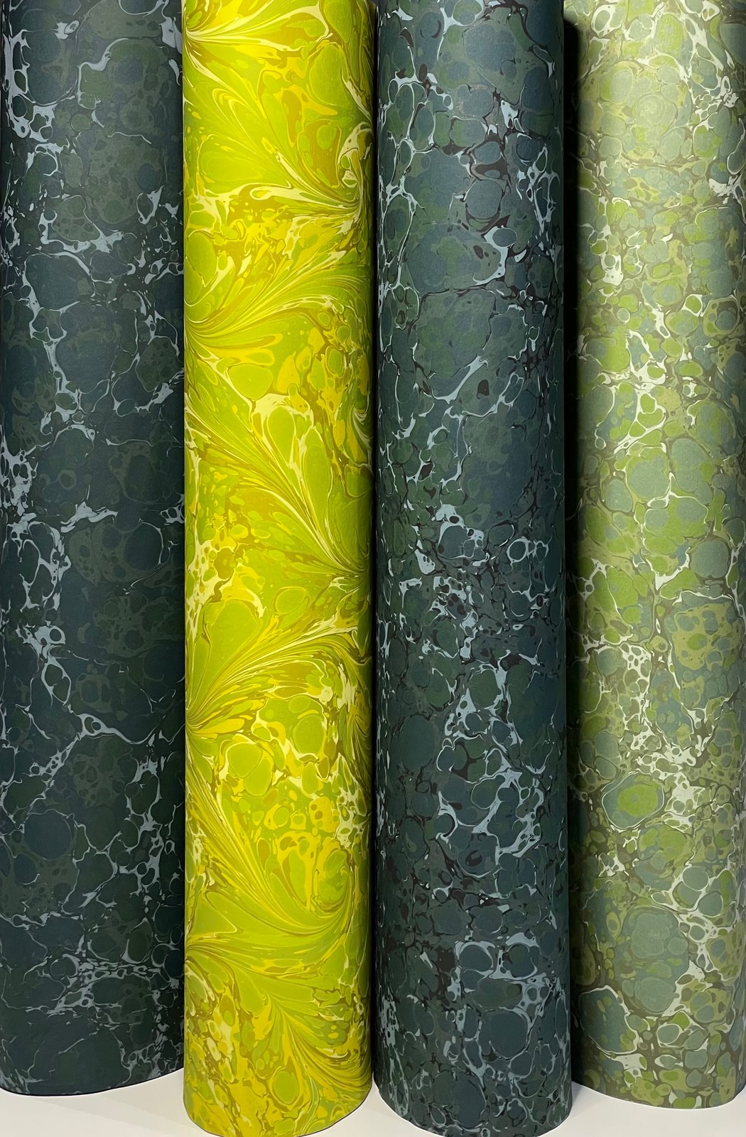 Bosque - Permanent Collection | Emily Romero Marbled Paper & Designs