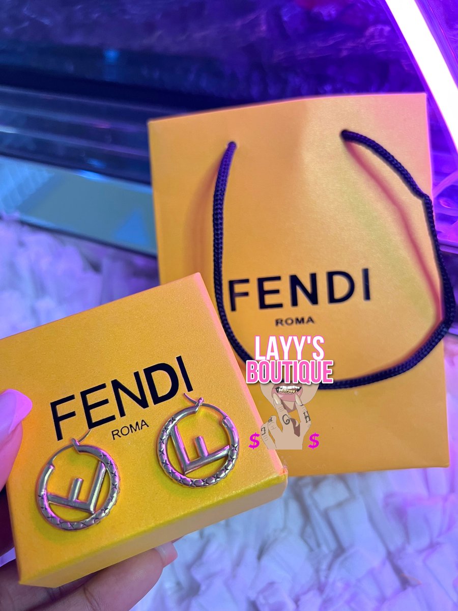 Fendi Hoops | Layys Closet