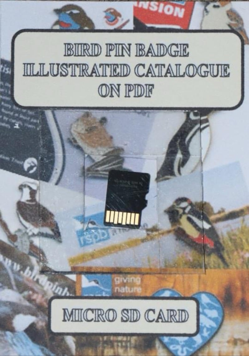 Bird Pin Badge Illustrated Catalogue | UK Birding Pins