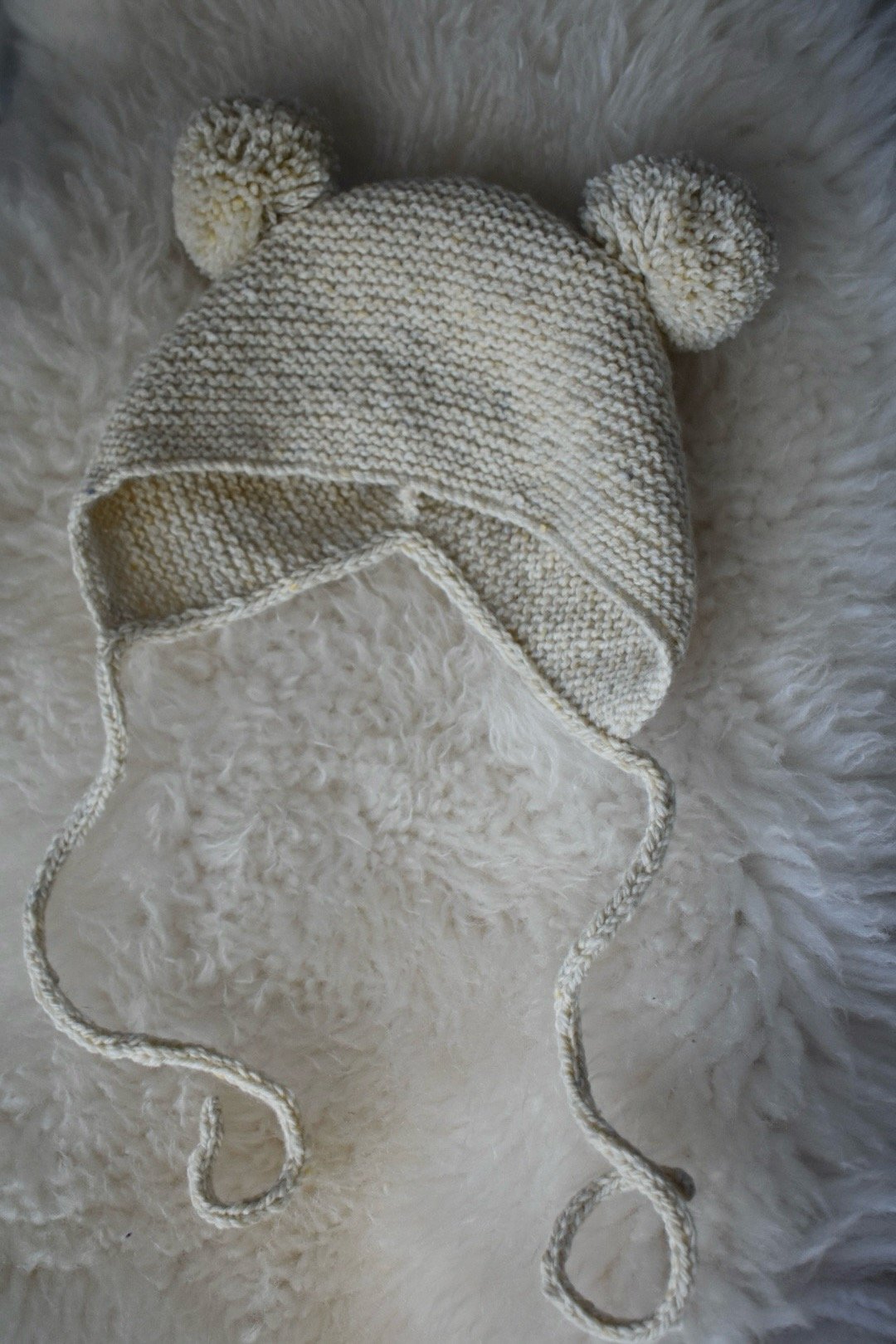 Teddy Bonnet - Hand-knit in Ireland | Bramble Green Knitwear