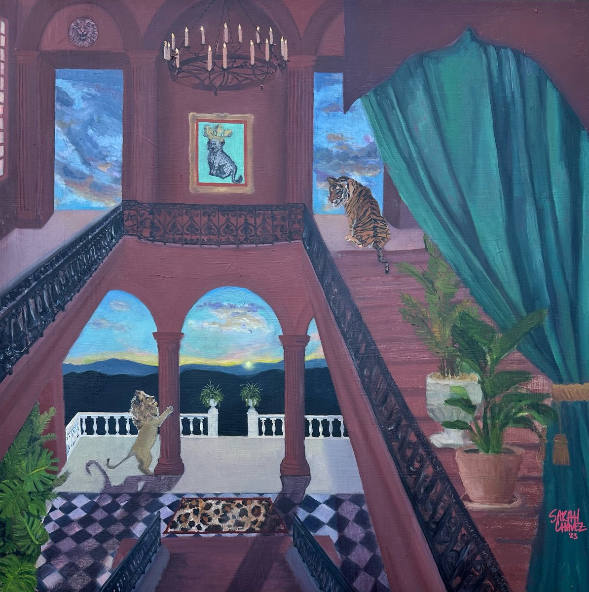 Lasagna University | Sarah Chavez Art