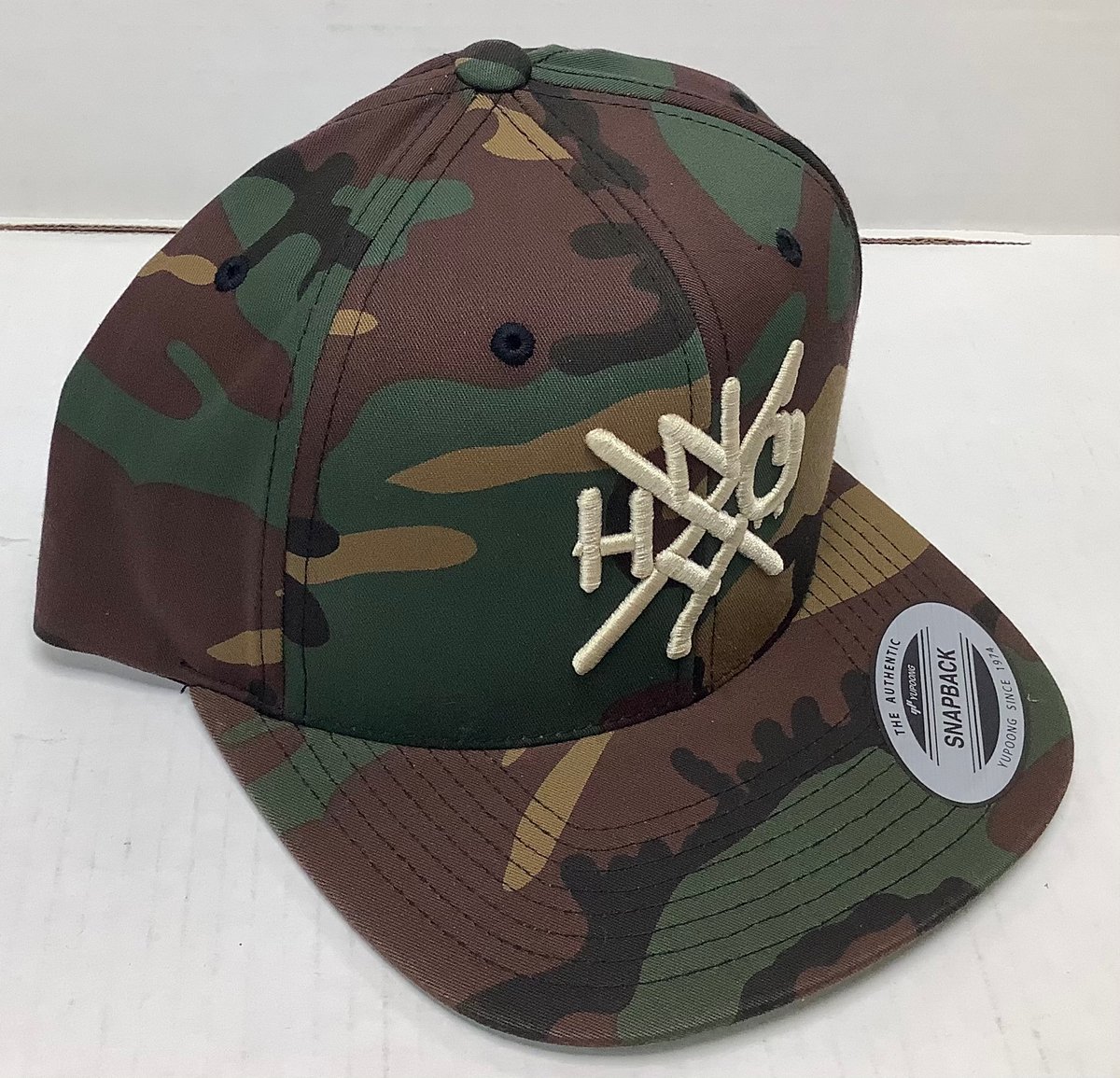 The ORIGINAL NYHC New York Hardcore Snapback Hat CAMOUFLAGE & TAN ...