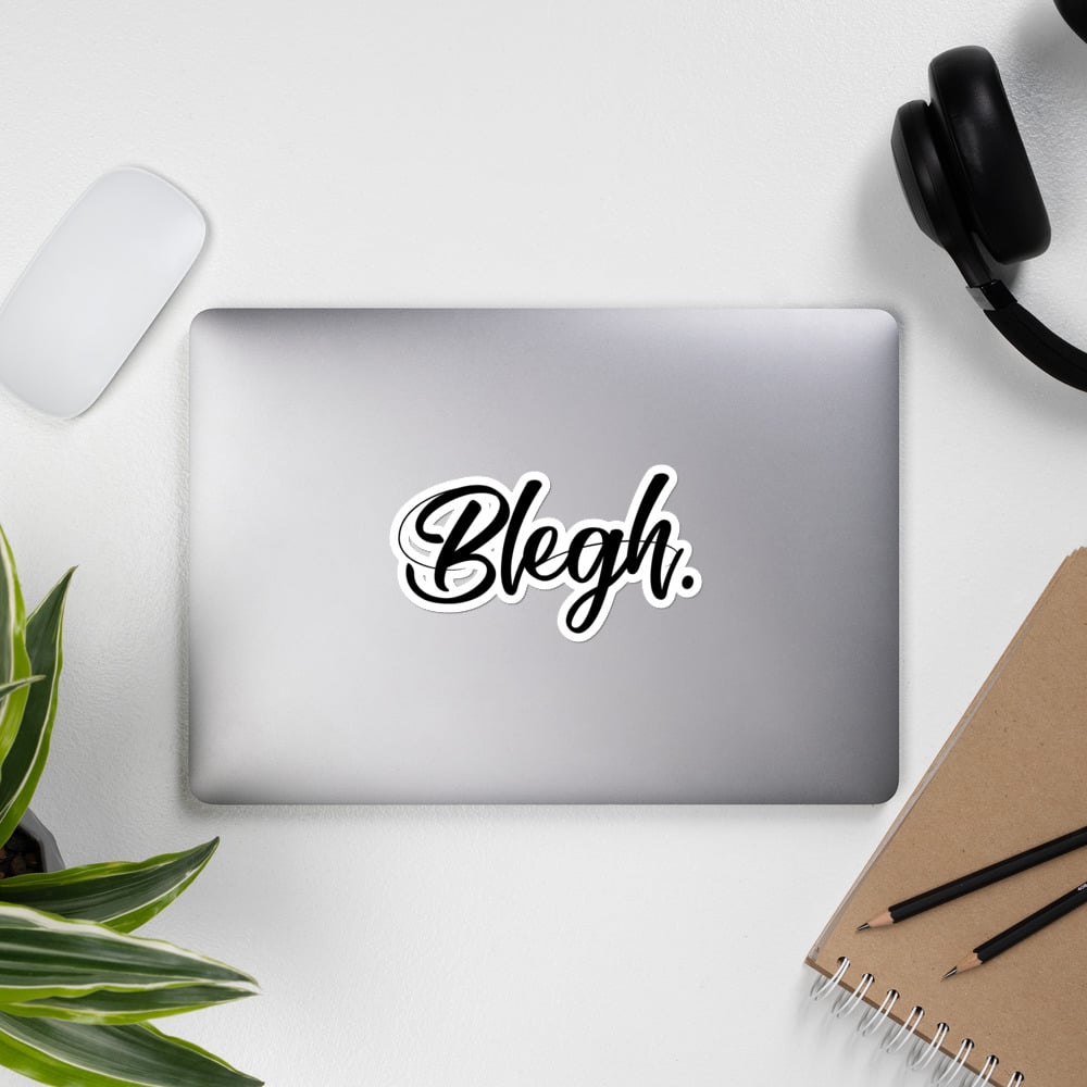 SIMPLE BLEGH STICKER | Ohrion Apparel