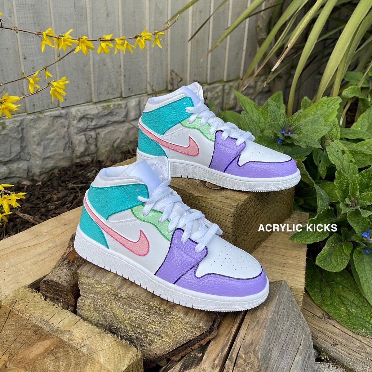 Jordan 1 - Pastels | Acrylic Kicks