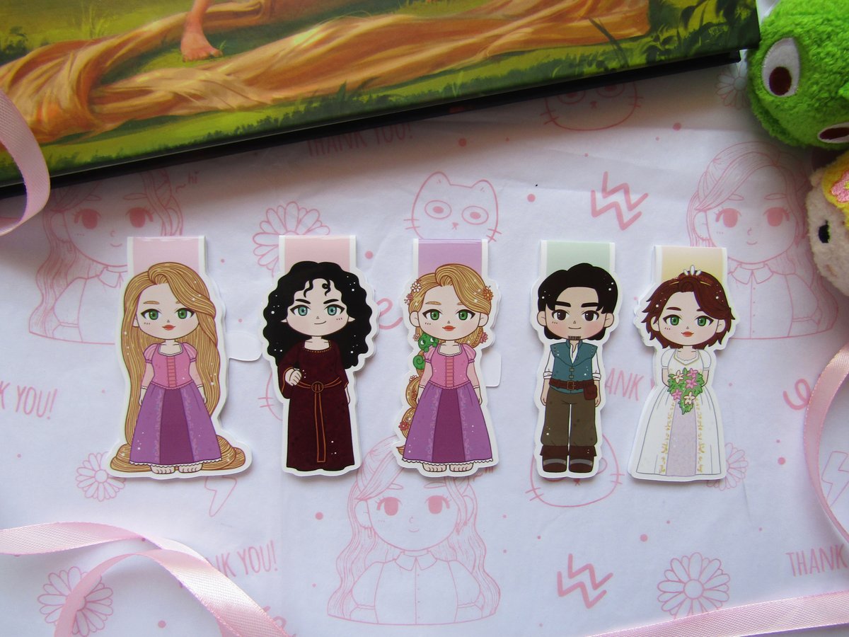 TANGLED BOOKMARKS | LittleBeth