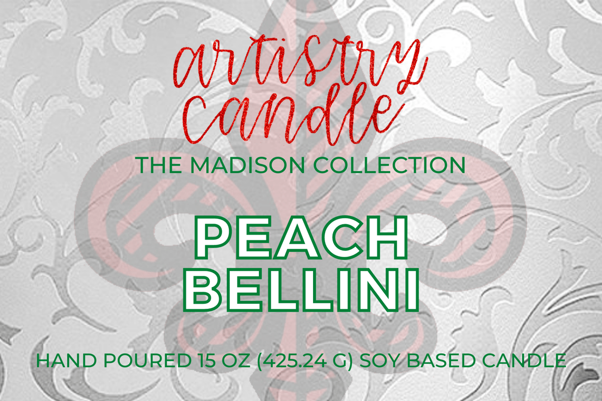 MADISON - Peach Bellini | Artistry Candle