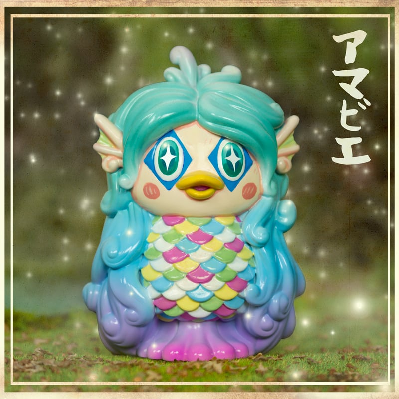 Amabie (Original colorway) | StickUp Monsters