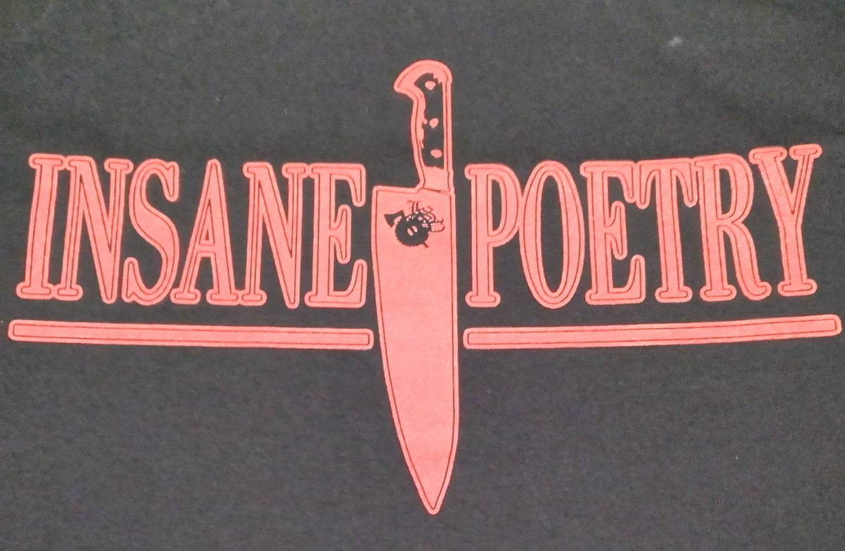 GOREHOP SHOP — INSANE POETRY : RED LOGO regular shirt